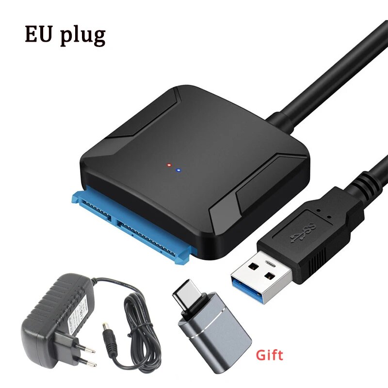 Адаптер SATA-USB 3.0 Для Внешнего Жесткого Диска 3,5/2