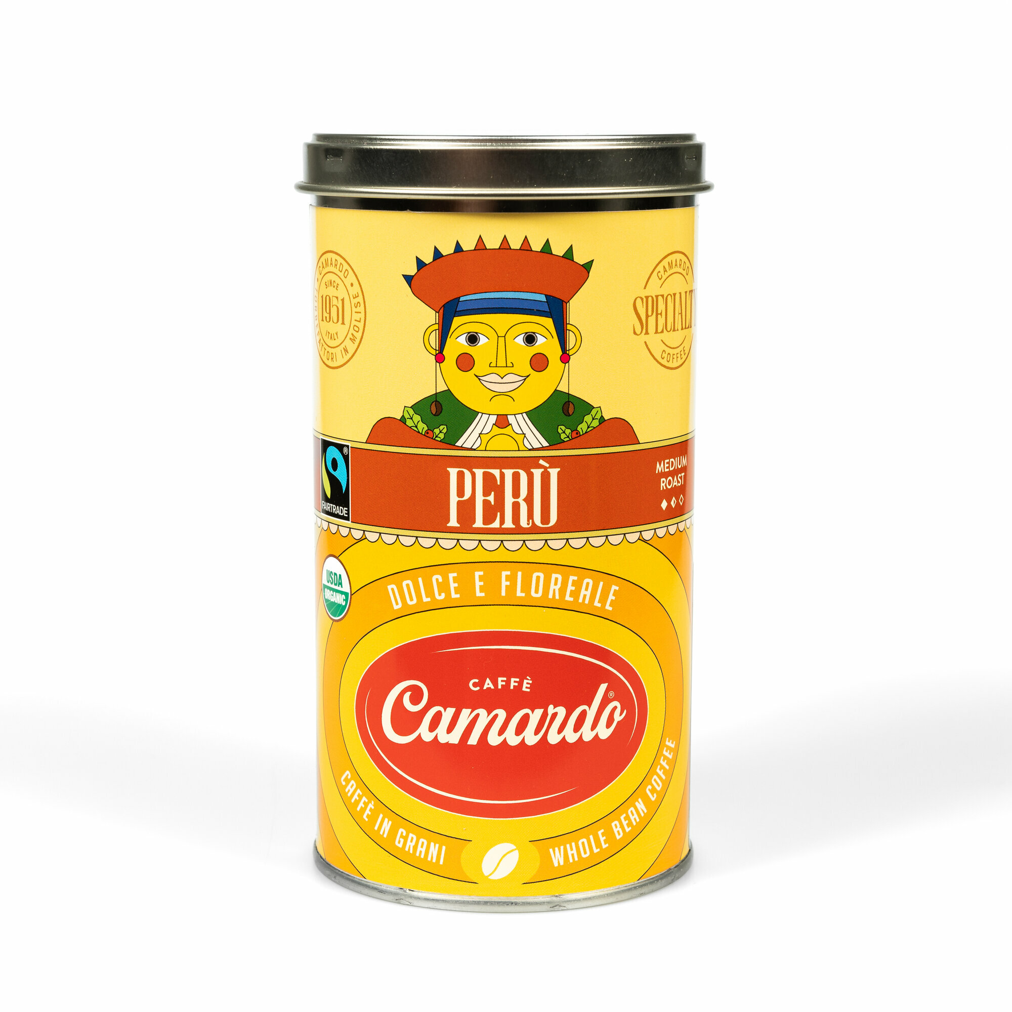 Кофе в зёрнах Camardo Specialty PERÙ 250g