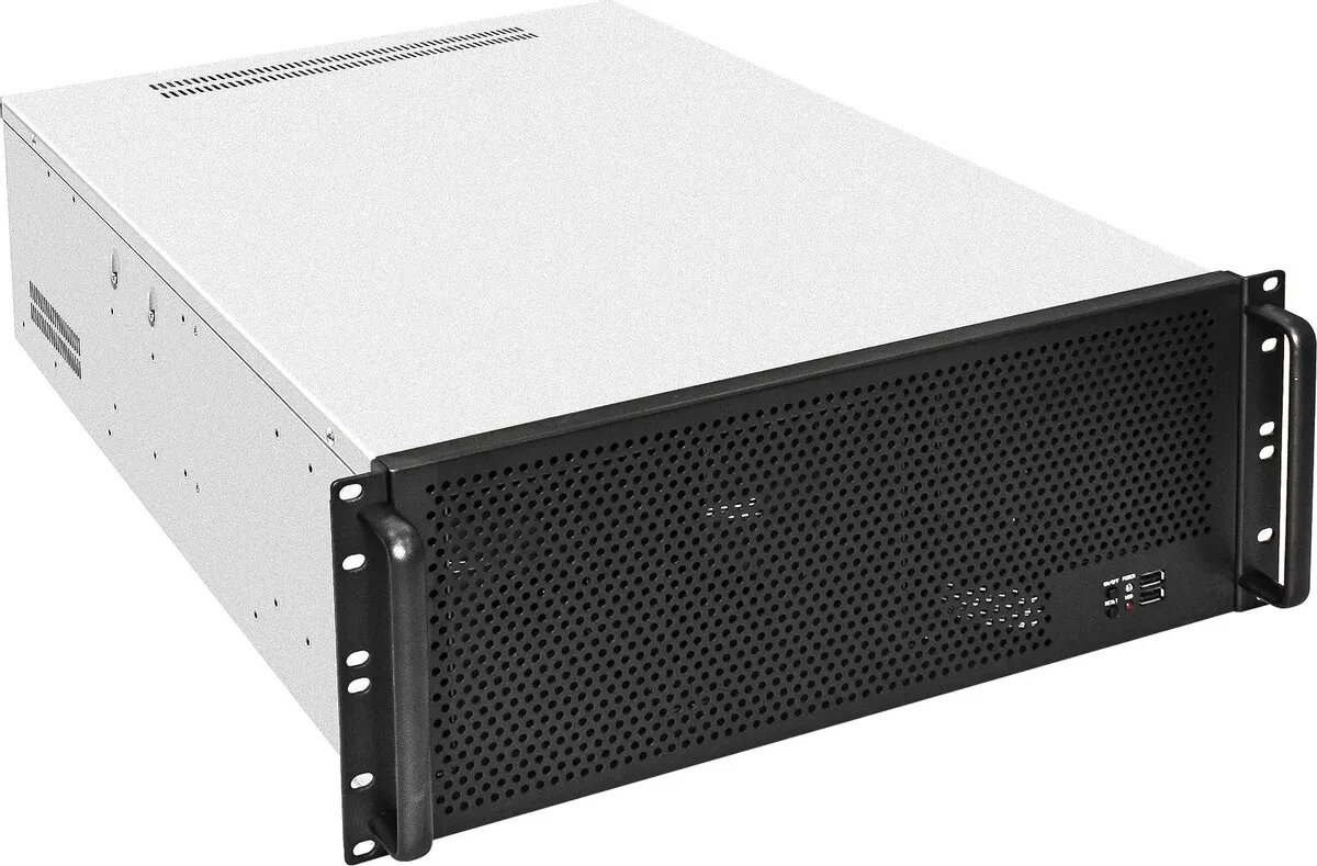 Корпус серверный ExeGate EX293264RUS Pro 4U650-18 RM 4U, БП 500RADS, USB black/silver