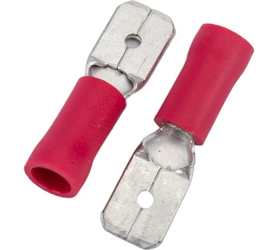 Виброустойчивый плоский разъем КВТ врпи-п 1,5-(6.3) 59131