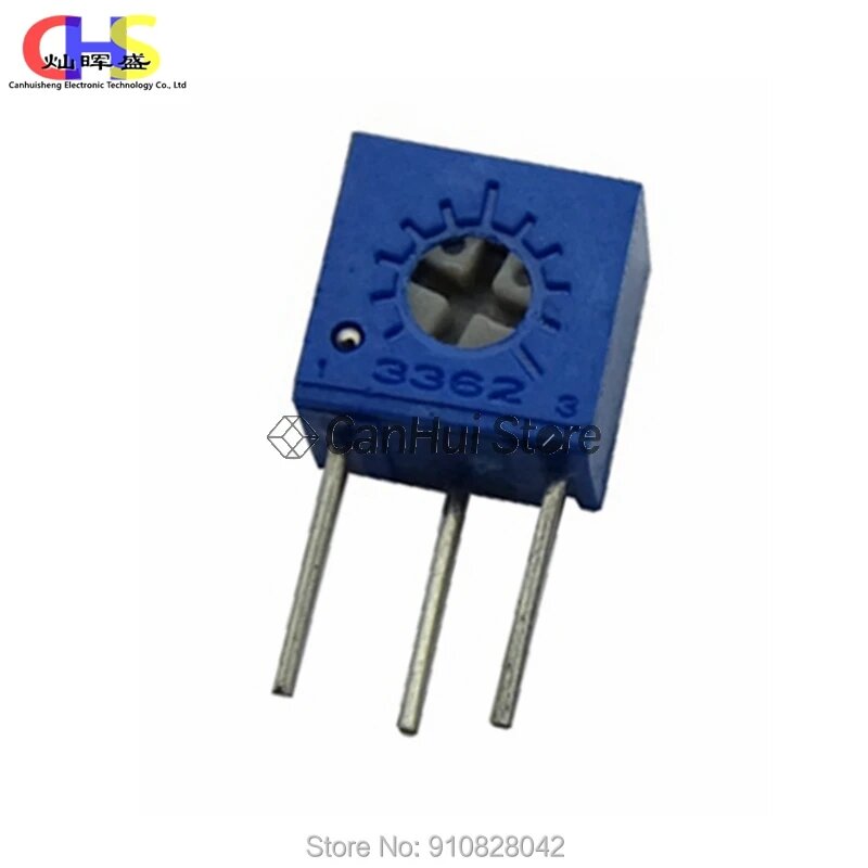 Trimpo триммерный потенциометр 3362 серии 500R 1K 2K 10K 20K 50K 100K 1M 10 шт. 1K(102)