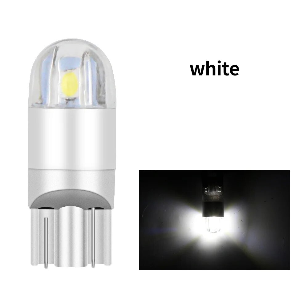 2 шт. светодиодные T10 W5W 194 168 автомобильные клиновые габаритные огни для Volvo S60L S80L белый
