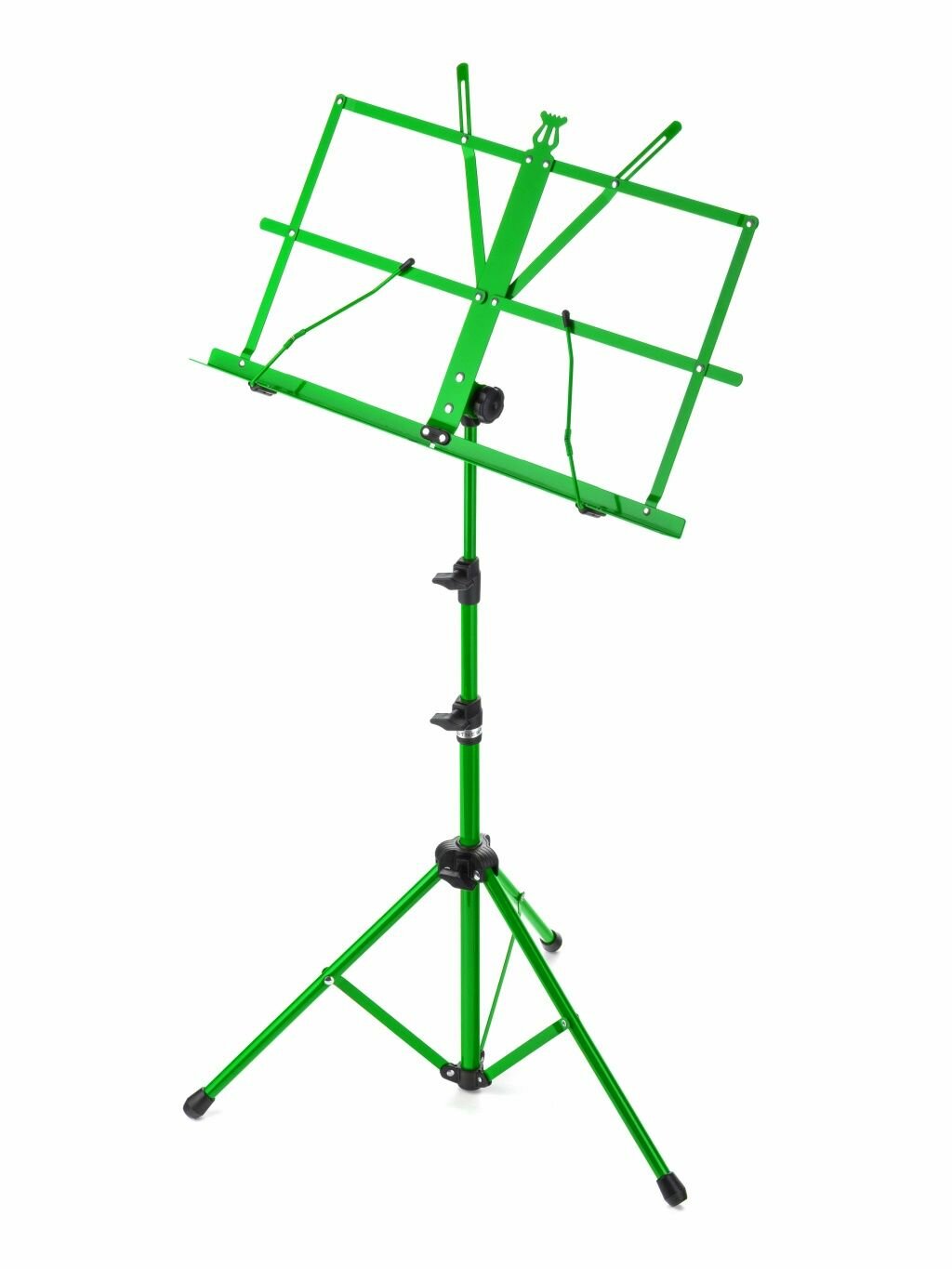 Подставка для нот. Пюпитр, зеленый, складной, с чехлом.