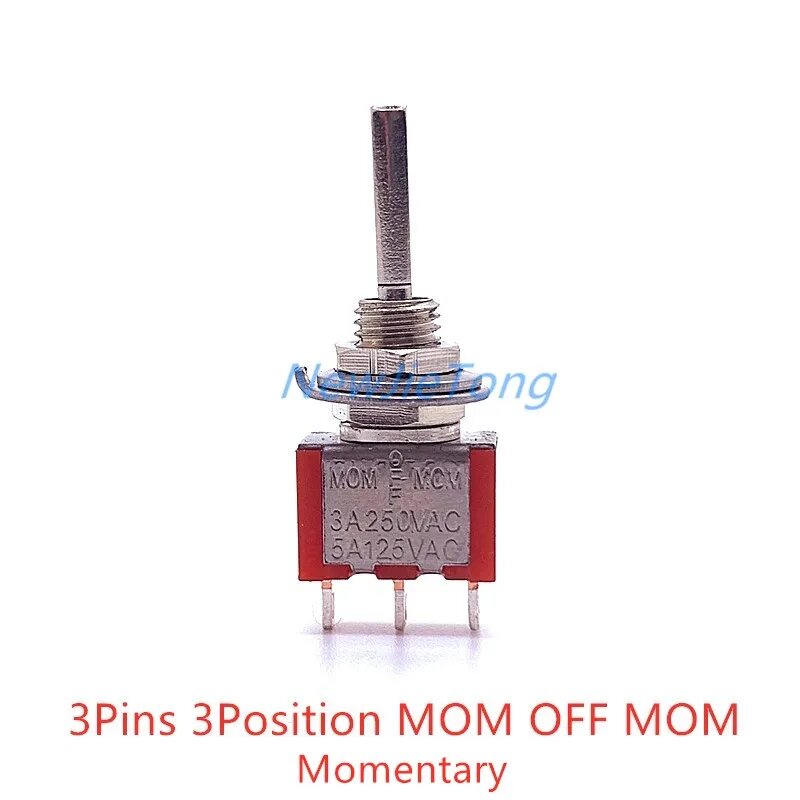 3P MOM OFF MOM Мини-переключатель