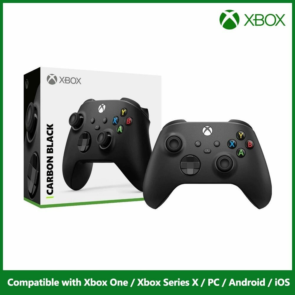 Геймпад Microsoft Xbox Series Wireless Controller , Bluetooth, Электрический чёрный