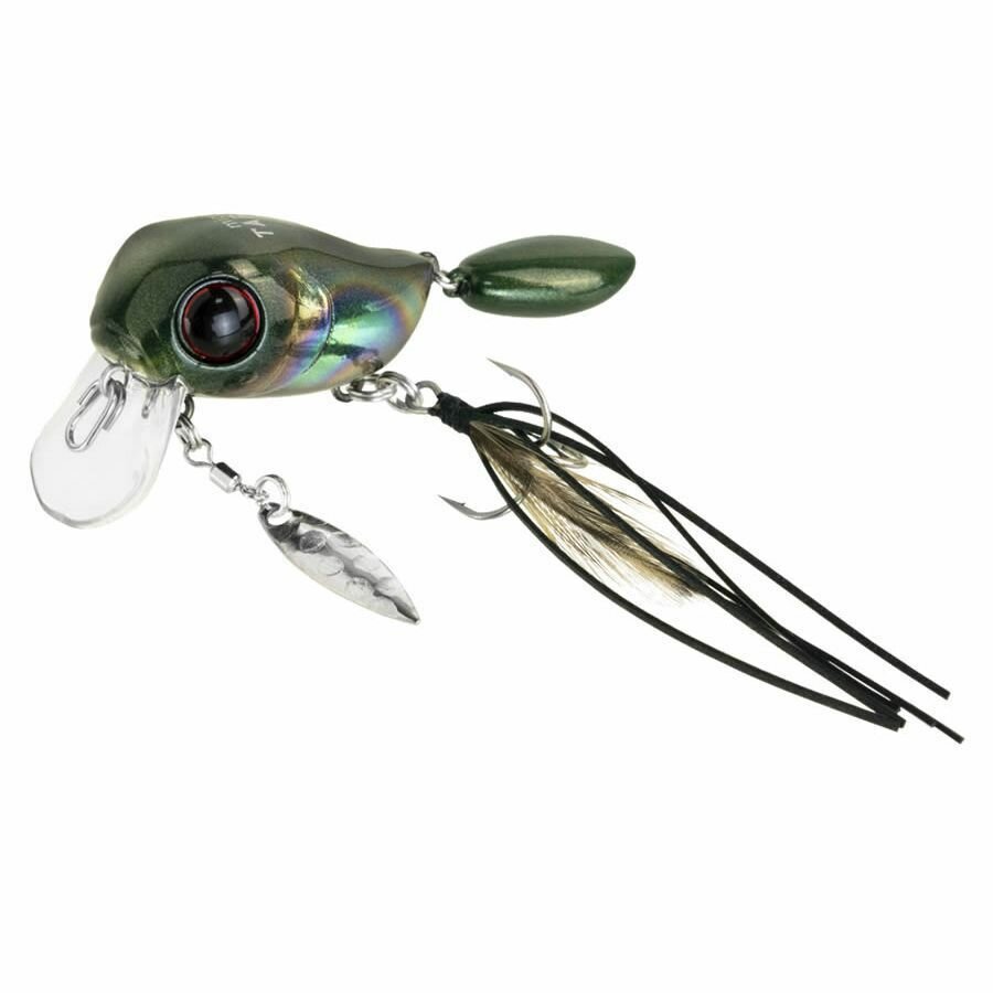 Воблер кренк на щуку/на головля/на судака/на окуня/на форель JACKALL Micro Tappy цв. ul tamamushi