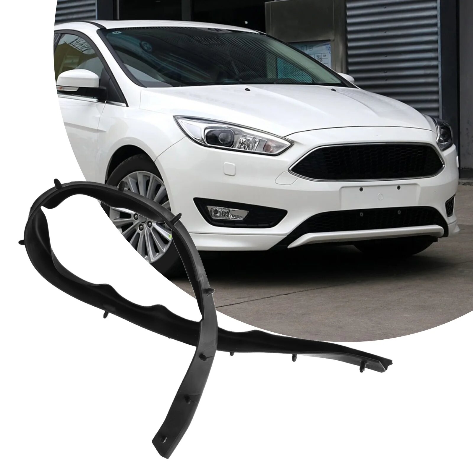 Накладка на передний бампер, перекрестная накладка на передний бампер, размер запасной части, как показано на рисунке, антикоррозийный номер OEM 1890624