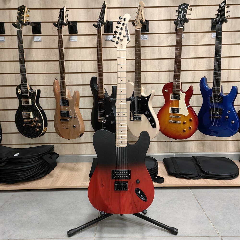 Электрогитара Inspector TT-3-red-black — фото 1