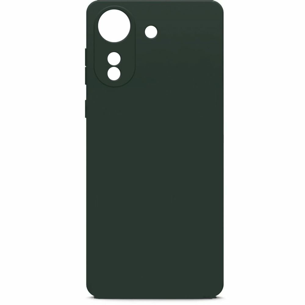 Чехол-накладка Borasco MicroFiber Case для смартфона Xiaomi Redmi 13с Green