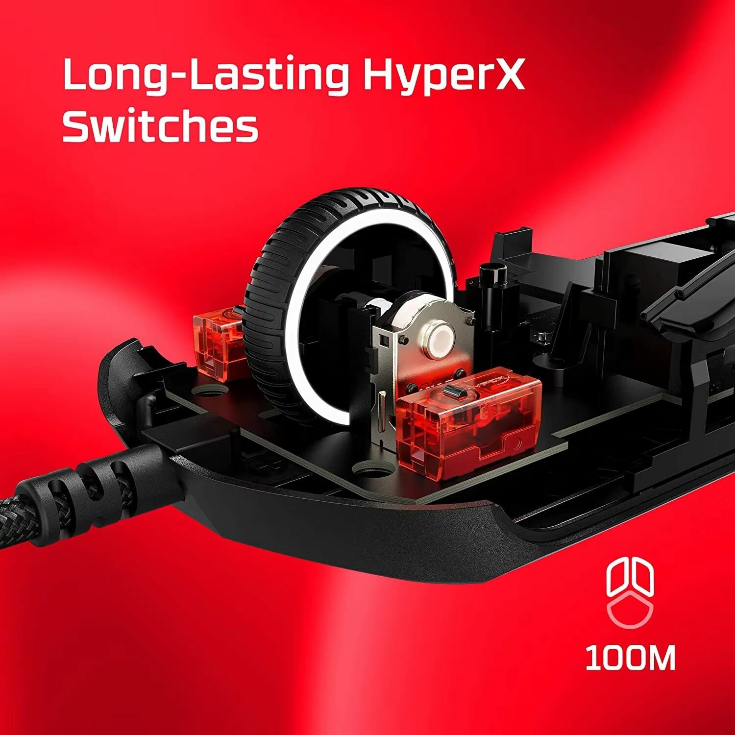 HyperX Мышь проводная HyperX Pulsefire Haste 2