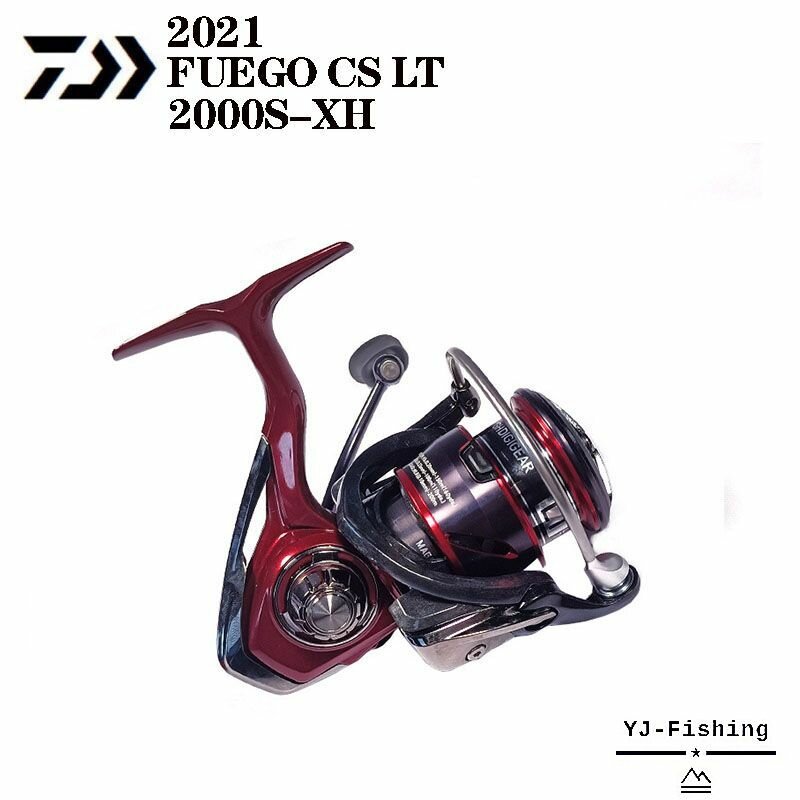 KaTywKa DAIWA 2021 FUEGO CS LT 2000S-XH ДnЯ pЫбалки - отпиЧий катушки дпЯ лобителeй cостороны профeссионалов