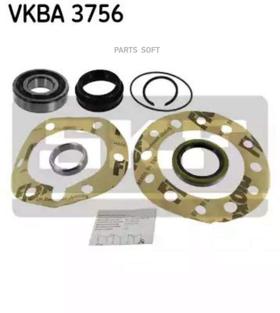 SKF VKBA3756 Подшипник ступицы комплект ()