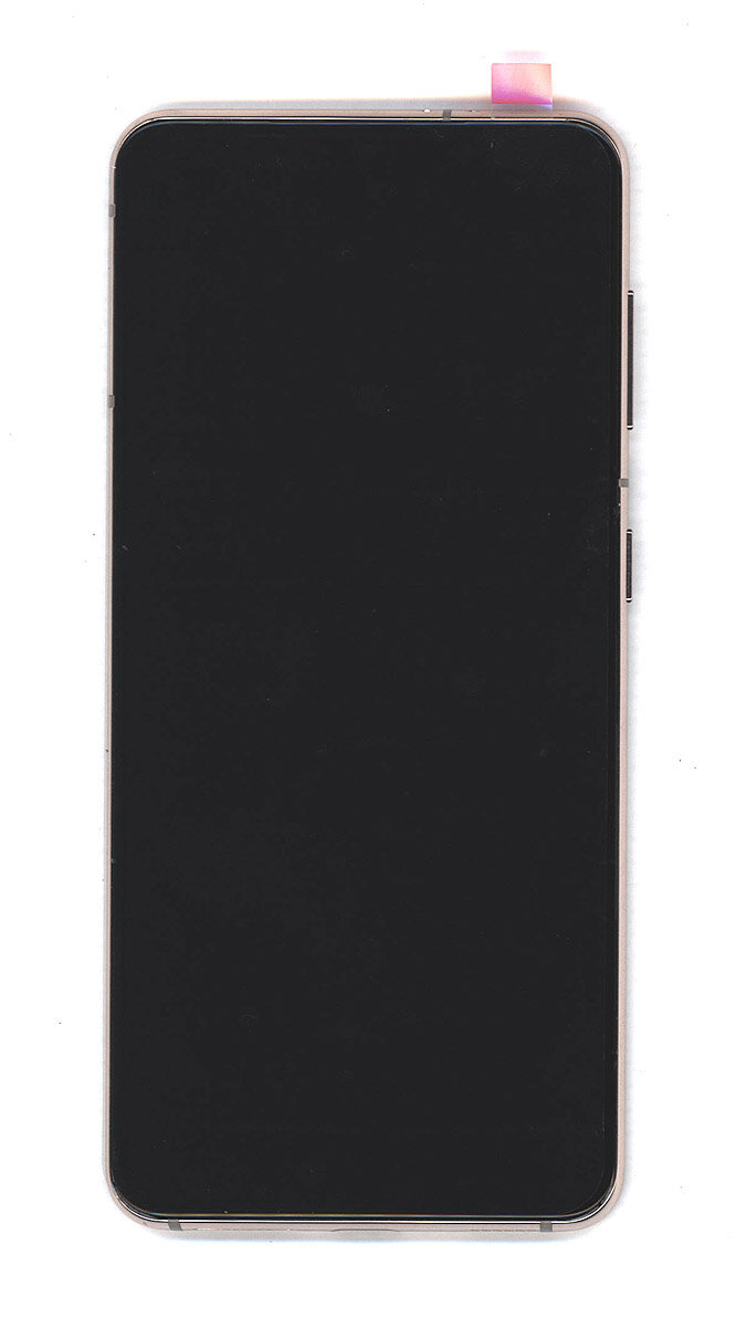 Дисплей (модуль) для Samsung Galaxy S21 5G SM-G991B в сборе с тачскрином и рамкой (OLED) фиолетовый