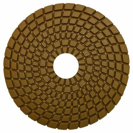 Диск полировальный эластичный для камня PREMIUM W ALMIR (с водяным охлаждением) 75 мм, зерно 400