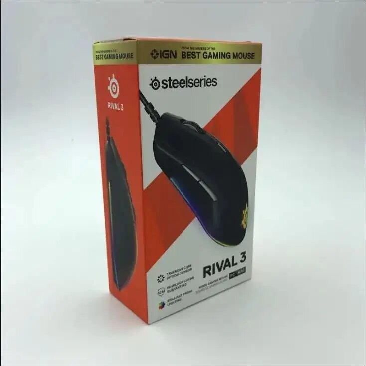 Steelseries Rival 3 RGB проводная игровая мышь