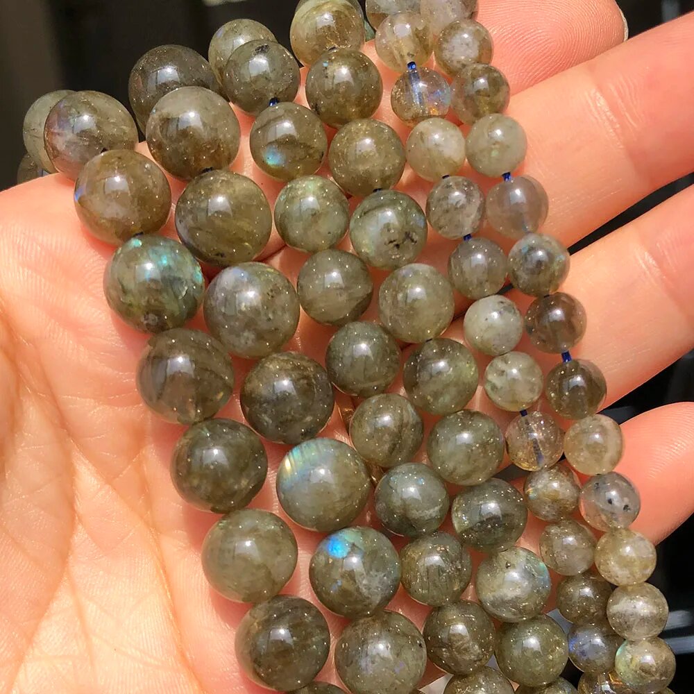 Зеленый лабрадорит бусины 6 8 10 мм xilitata 10mm (approx 36pcs)