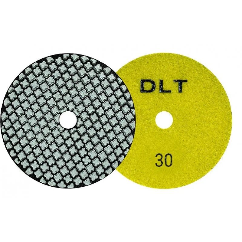 Круг алмазный гибкий шлифовальный №3, P30,100мм DLT 2275