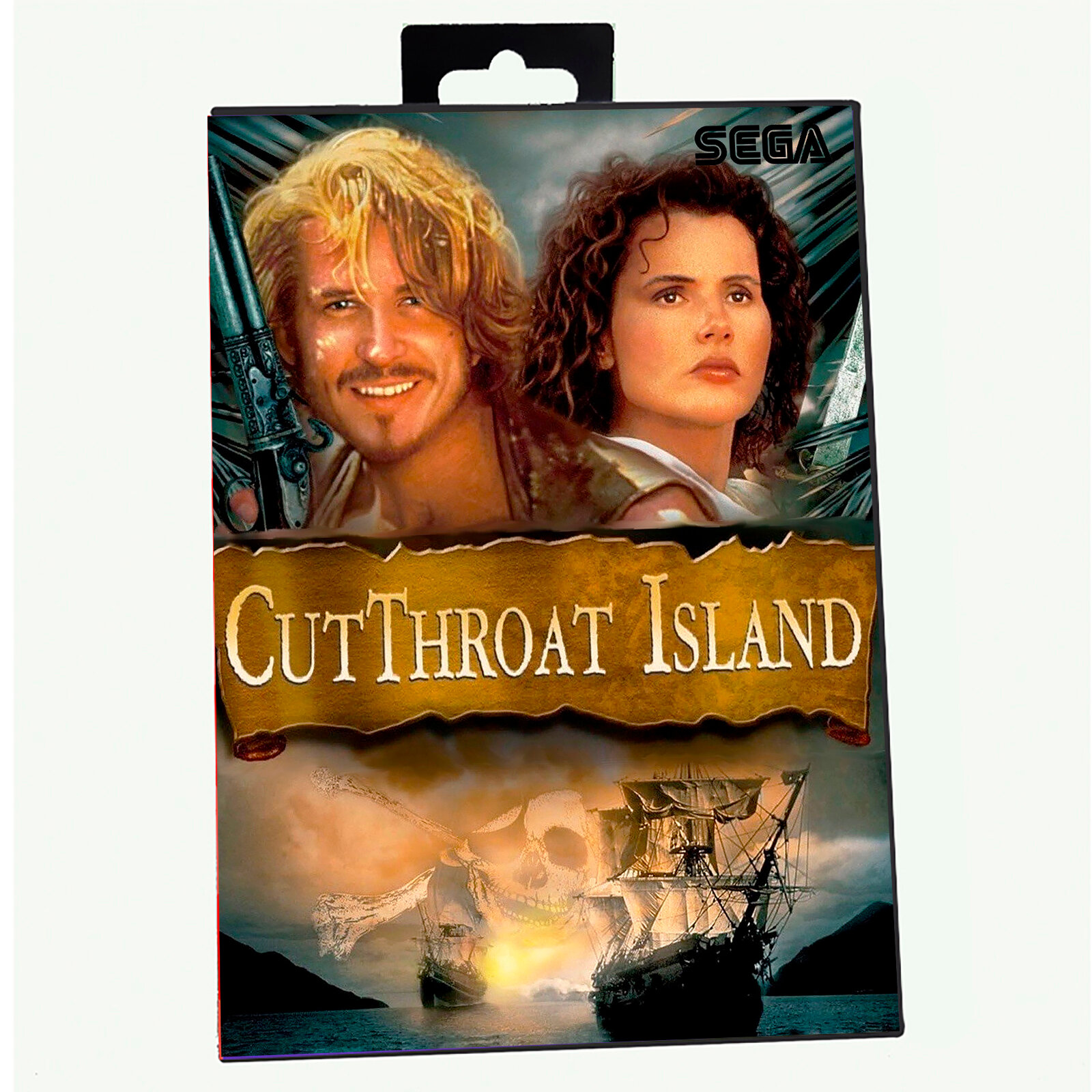 Картридж Cutthroat Island Для приставки Sega Genesis Sega Mega Drive 16 bit MD