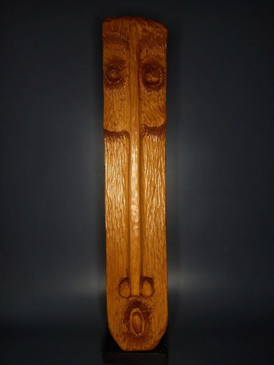 Настенная маска/панно деревянная на стену для дома и офиса / украшение настенное Африканская маска