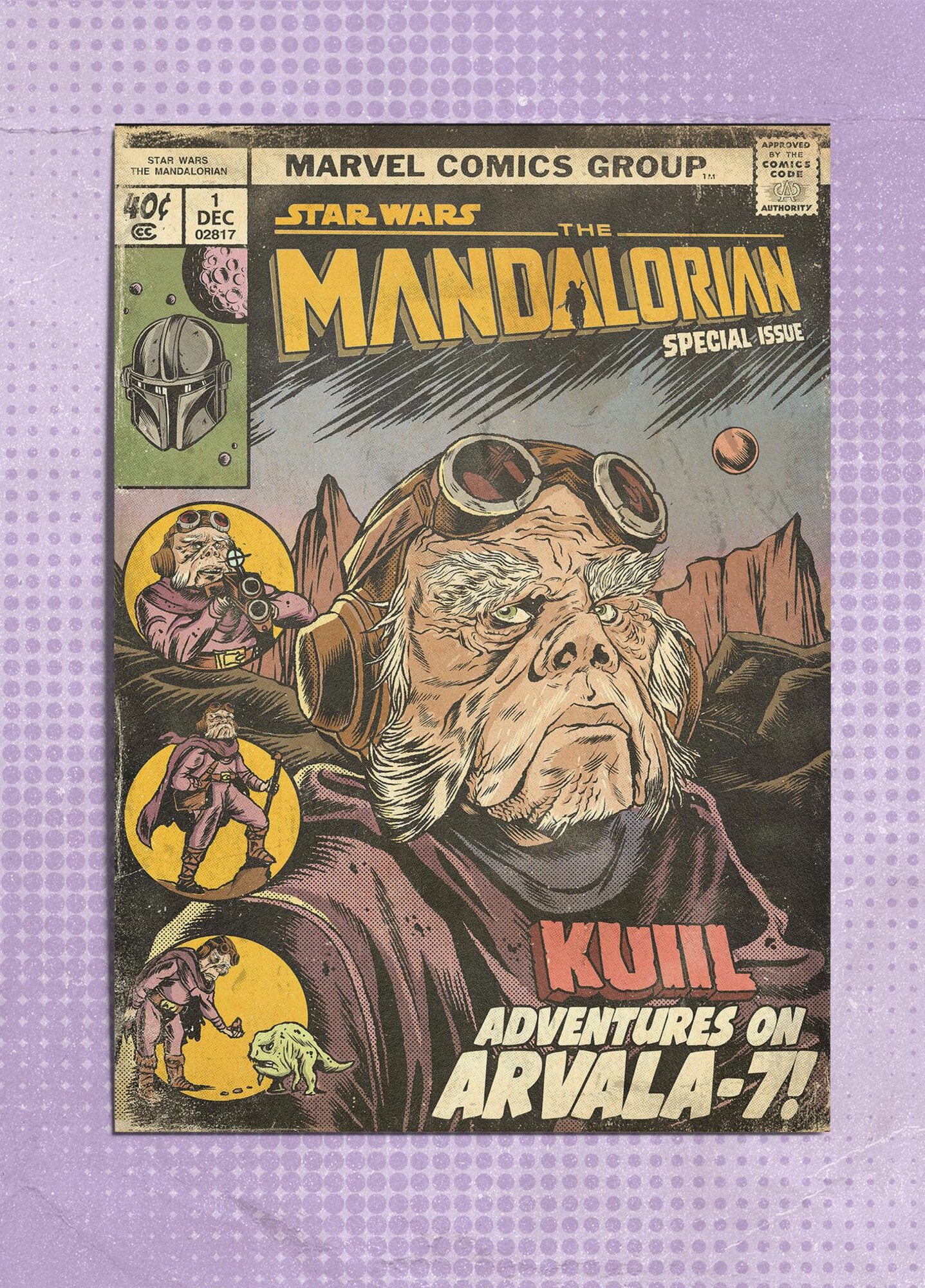 Открытка Star Wars: Mandalorian. Special Issue "Kuiil