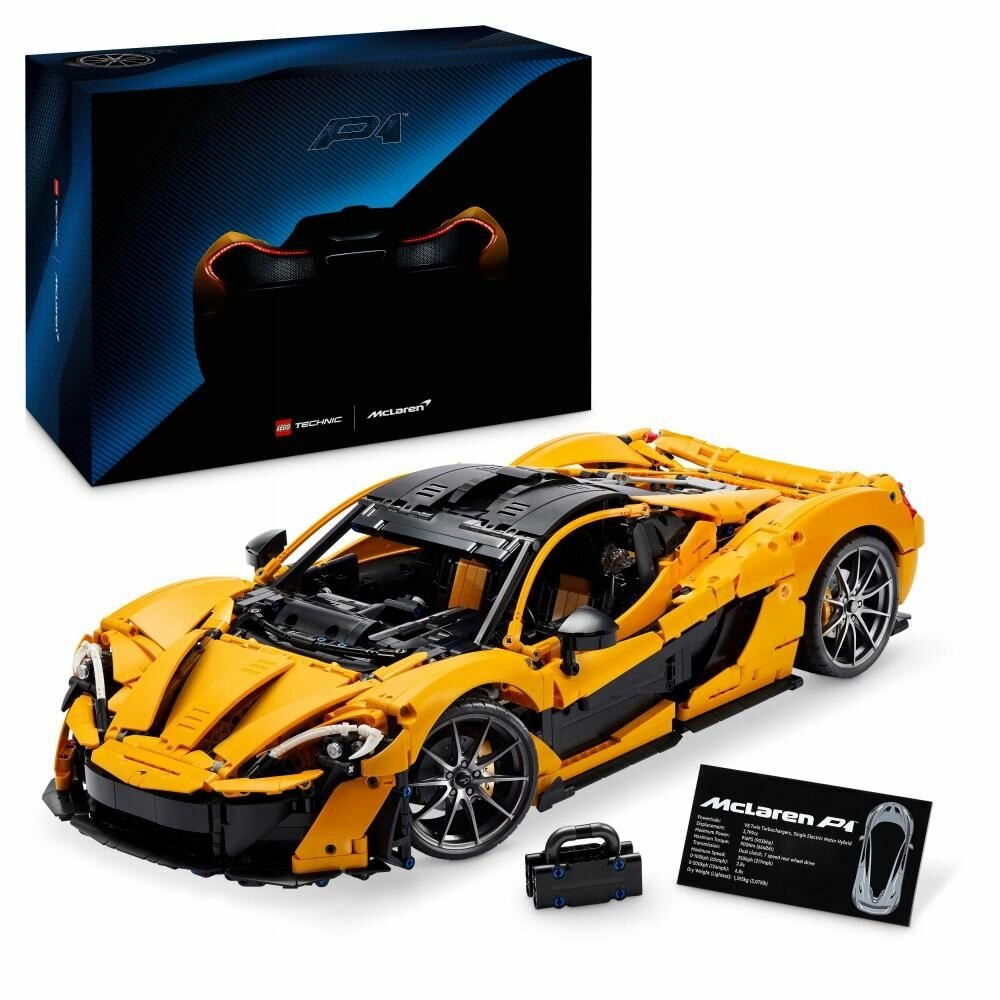 Конструктор LEGO Technic - сборная модель автомобиля McLaren P1/ Макларен - Лего Техник 42172