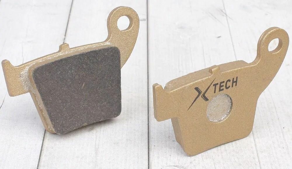 Колодки тормозные дисковые #20 X-TECH (Coper-based) медь+кевлар на мотоцикл, питбайк, эндуро