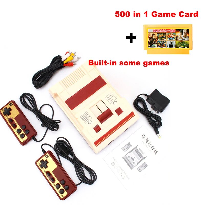 RETRO-консоль RS-37 500 в 1 черный