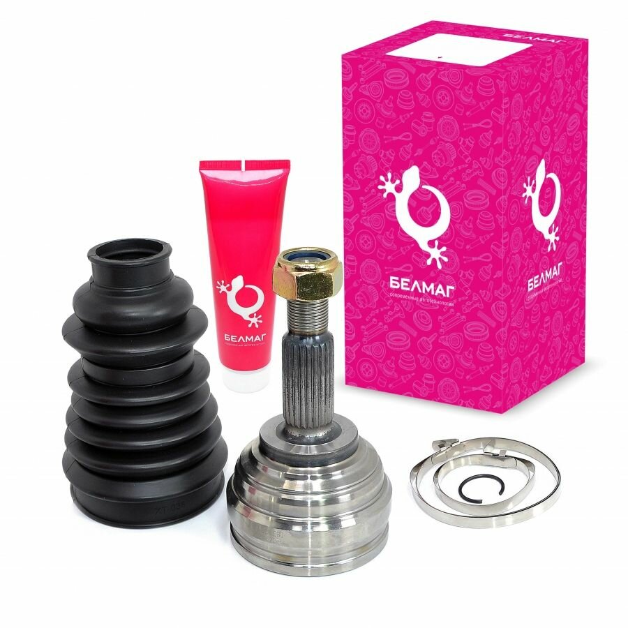 Шрус наружный Белмаг LADA Largus, Renault Logan- 23/30 шлицев