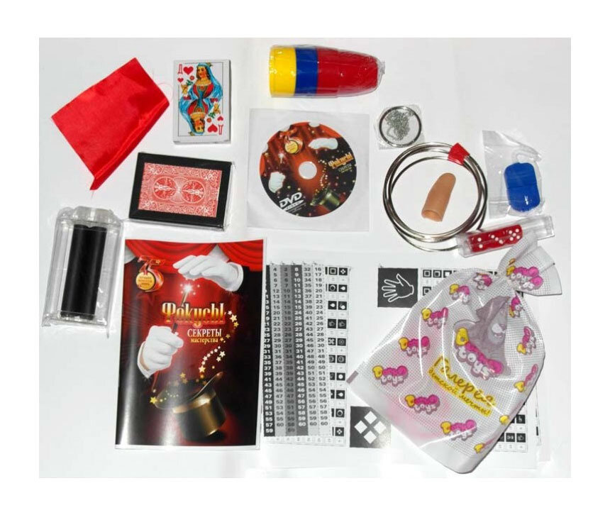Набор фокусов Danko Toys Секреты мастерства, 75 фокусов (F-75)