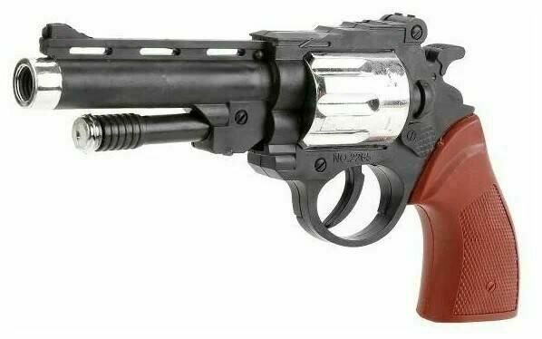 Пистолет КНР "Револьвер", с пульками, в пакете