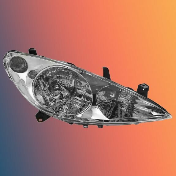 Правая фара для Peugeot 307 2001 г. и позже, Фара для Peugeot 307 TYC 20-A166-05-2B