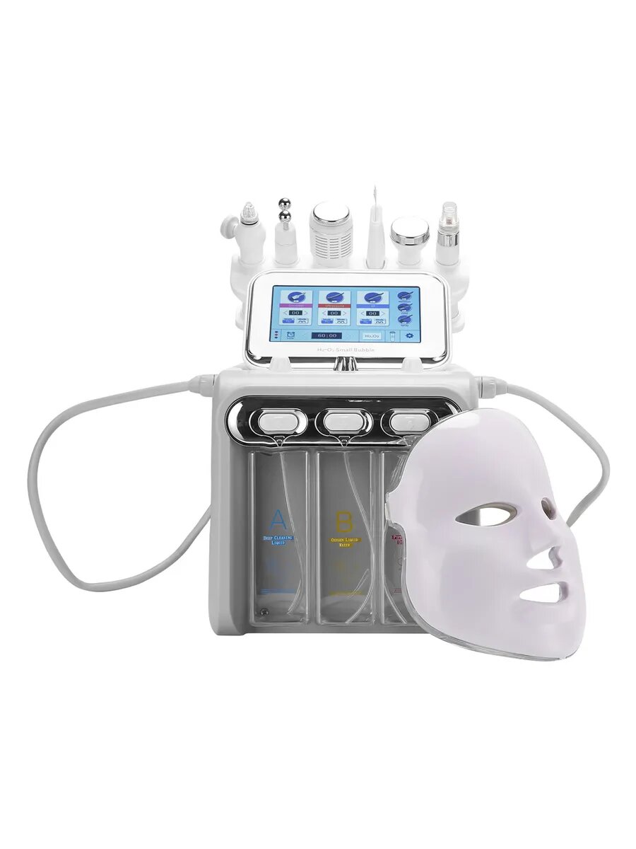 Аппарат водородного гидропилинга NOVA H2O2 LED MASK RL-D07