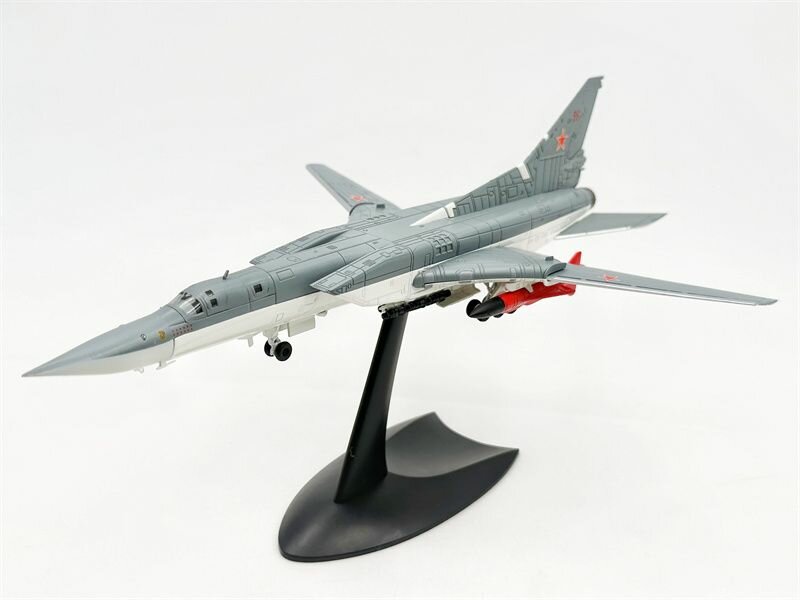 WLTK 1:144 Модель советского бомбардировщика ТУ-22М3, длина 29 см, цинковый сплав, подходит для коллекционирования