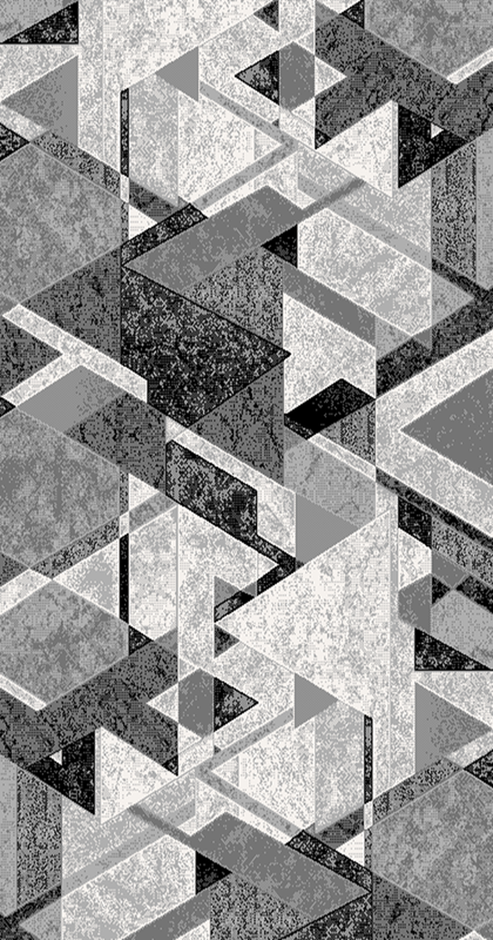 Ковровая дорожка, Рулон, Серый, Черный, Светло-серый, Современный, Абстрактный, на пол, в гостиную, спальню, в ассортименте (90 см. на 3000 см.)