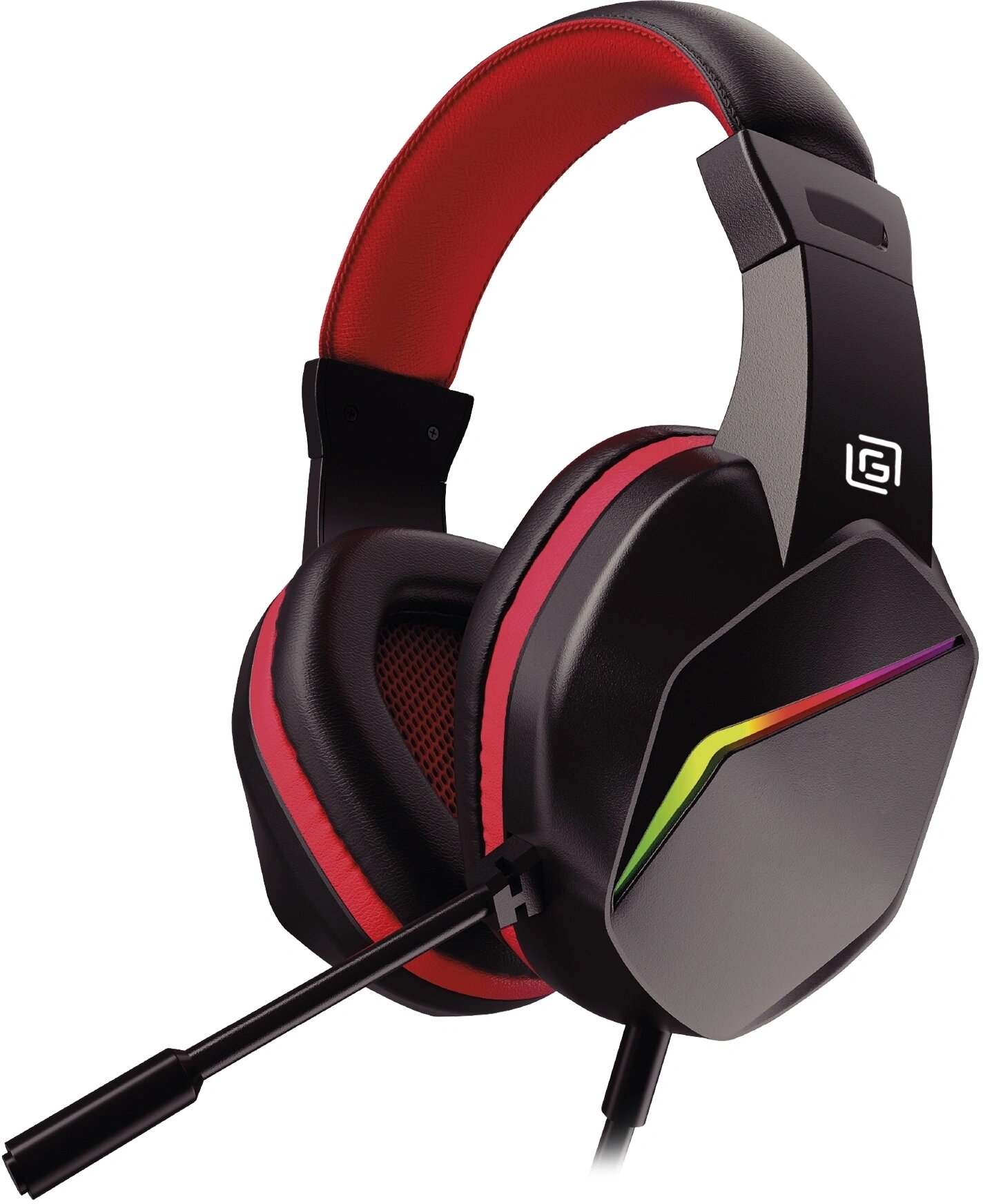 Гарнитура игровая Оклик HS-L335G, черный (1972582)