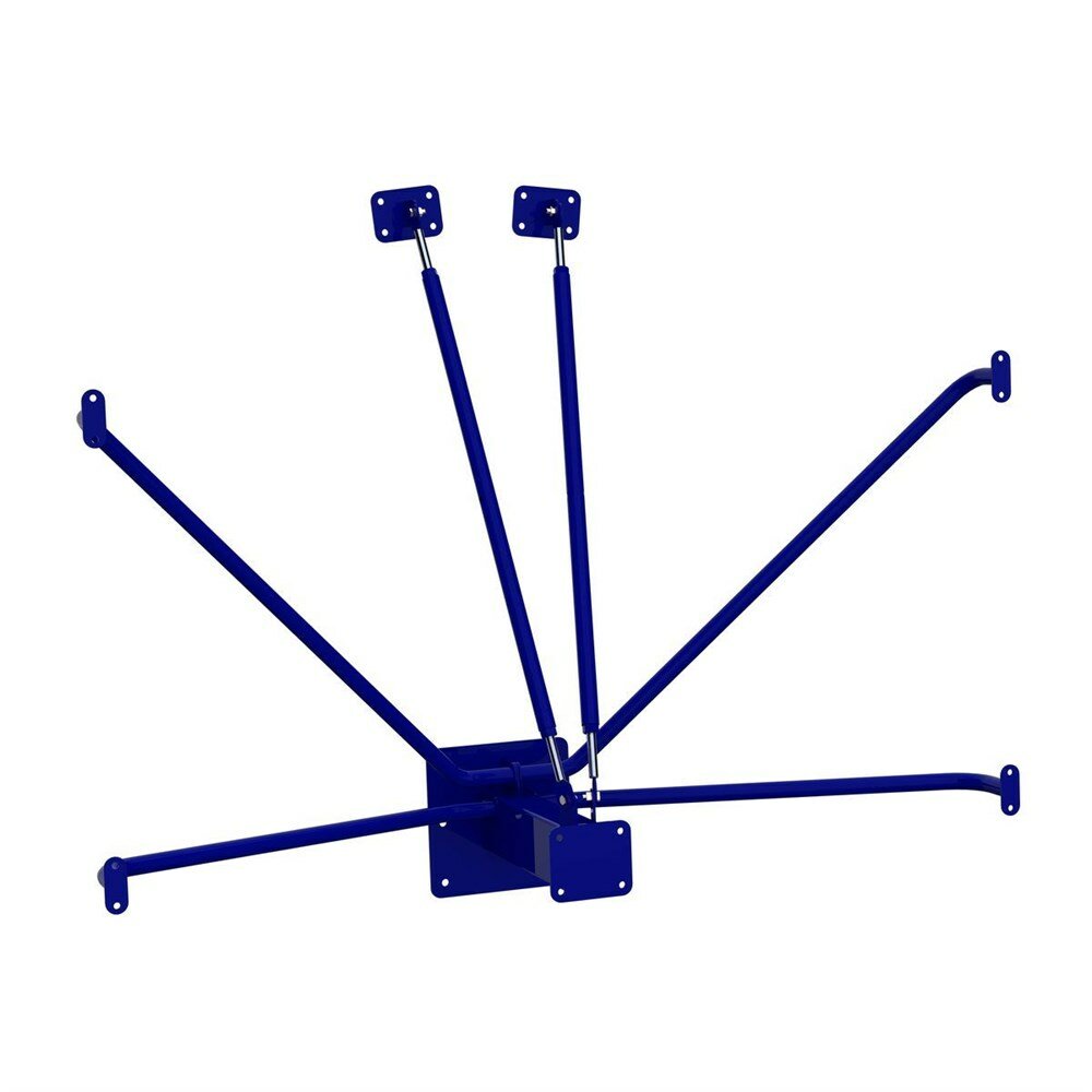 ZAVODSPORTA Ферма для баскетбольного щита игрового на растяжках вынос 500 мм ZAVODSPORTA Синий