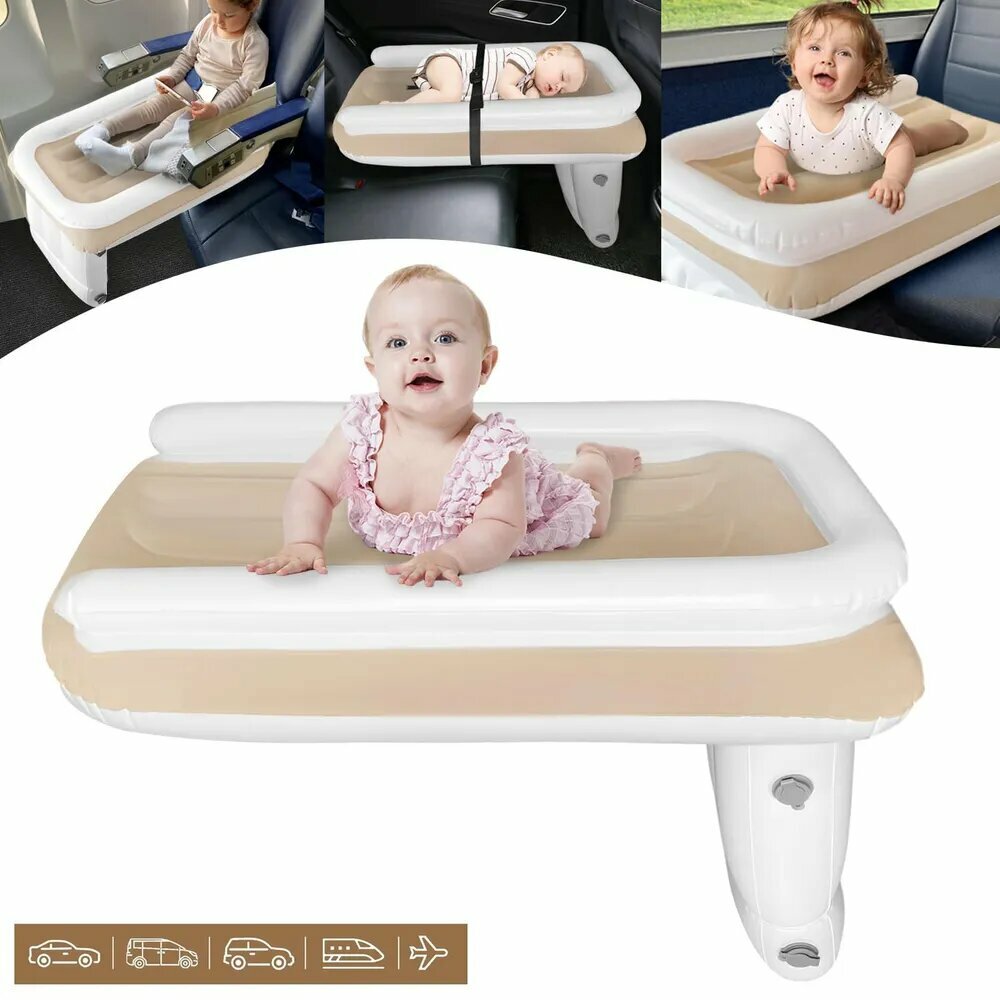 Автомобильный надувной матрас для младенцев, детское сиденье безопасности 80x60x50cm, Аксессуар для автокресла,11643500780