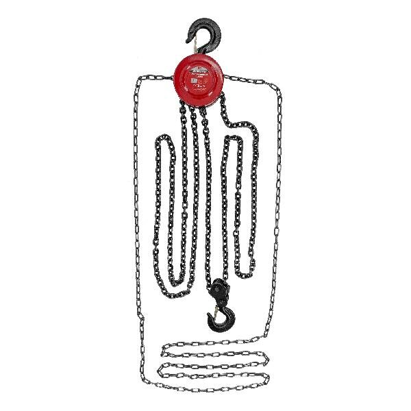 Таль цепная, 2 т, H подъема 2.5 м, расстояние между крюками 380 мм Matrix