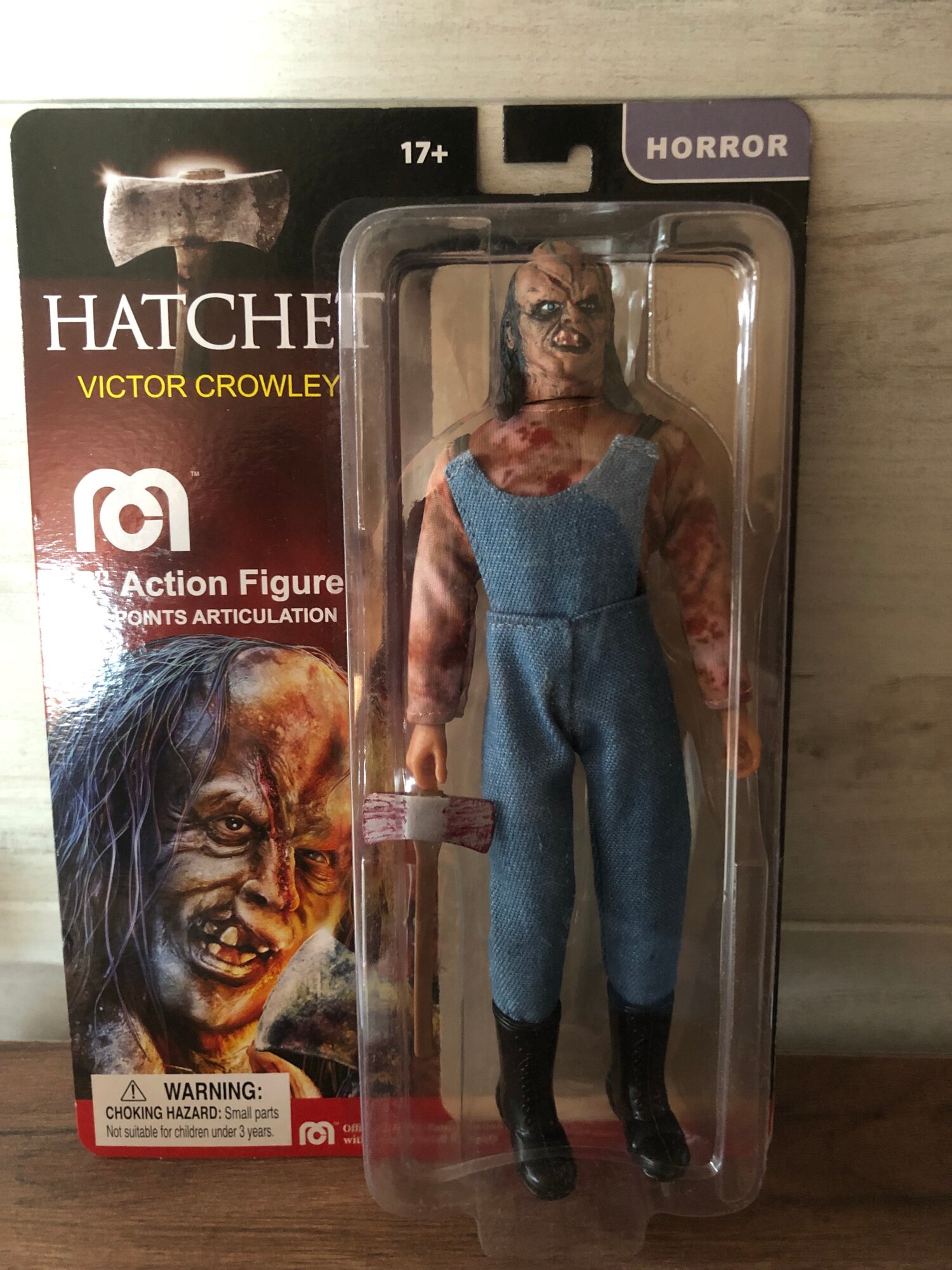 Фигурка Виктор Кроули Mego Figures - Hatchet - 8" Victor Crowley