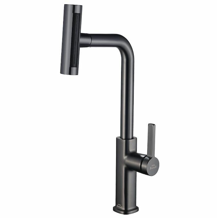 Смеситель для кухни STEEL HAMMER SH 092 PVD GRAFIT