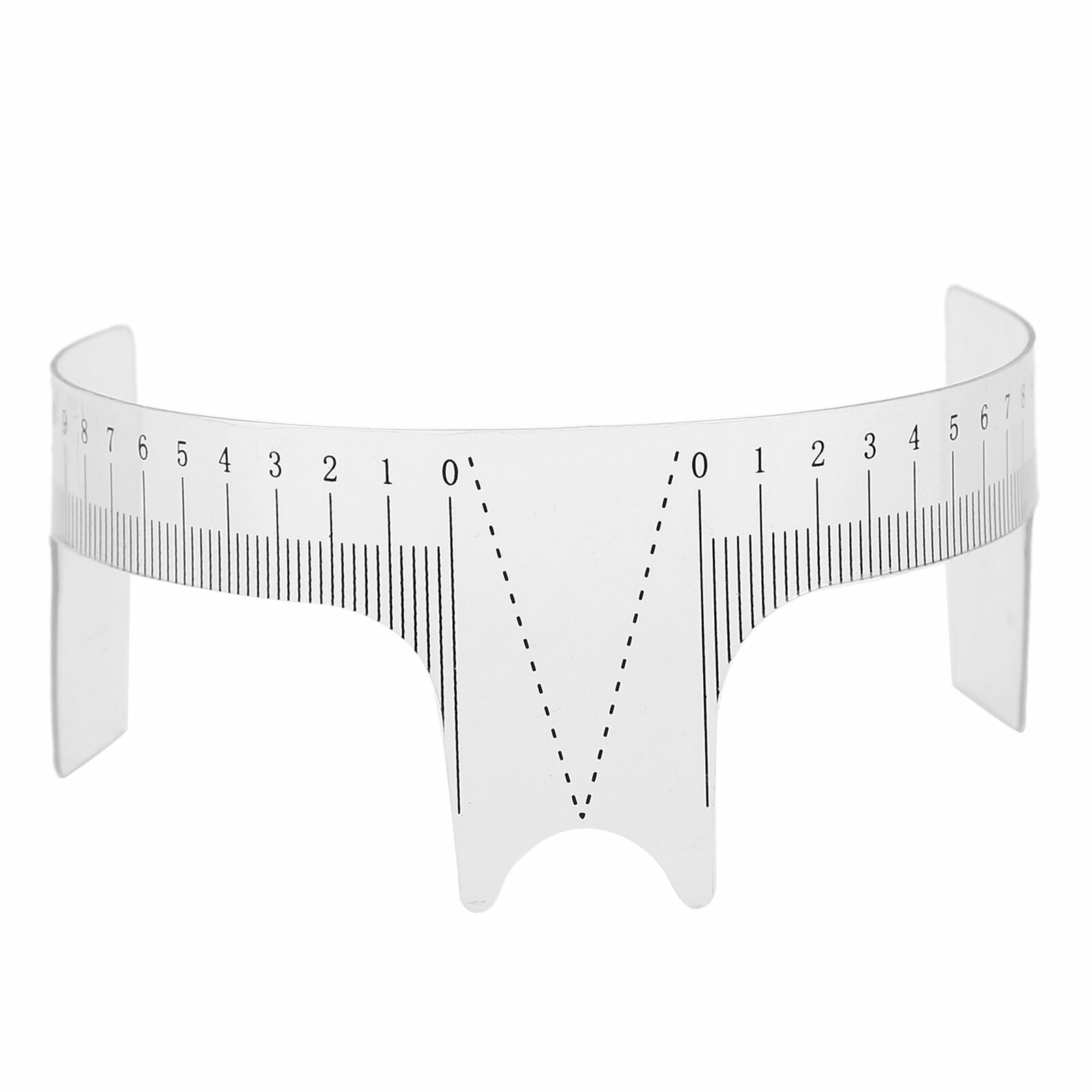 Professional Eyebrow Positioning Ruler Microblading Brow Shape Design Measure ToolA