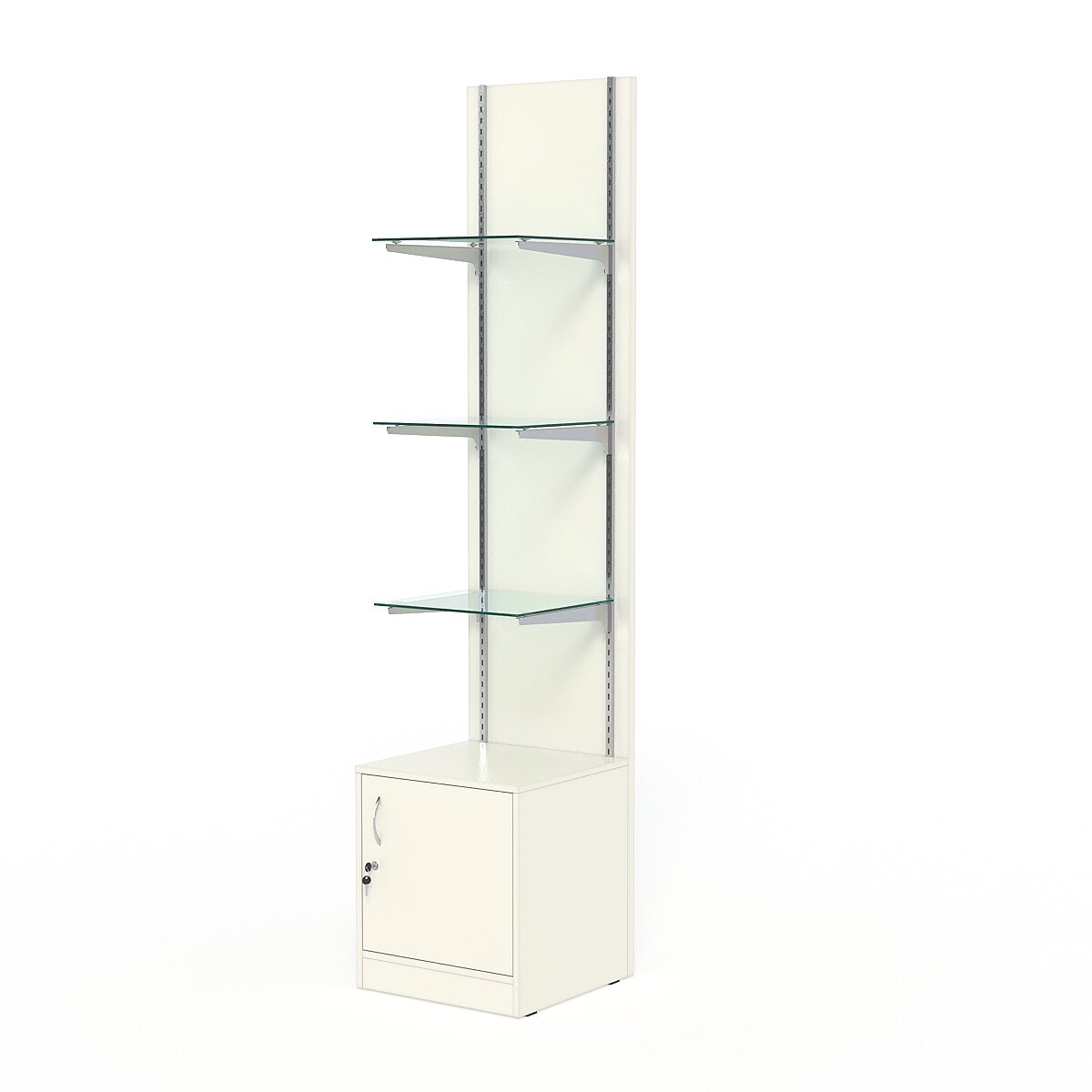 Стеллаж "астерия" №6, задняя стенка ДСП, Белый. Производитель товара - компания Westcom.