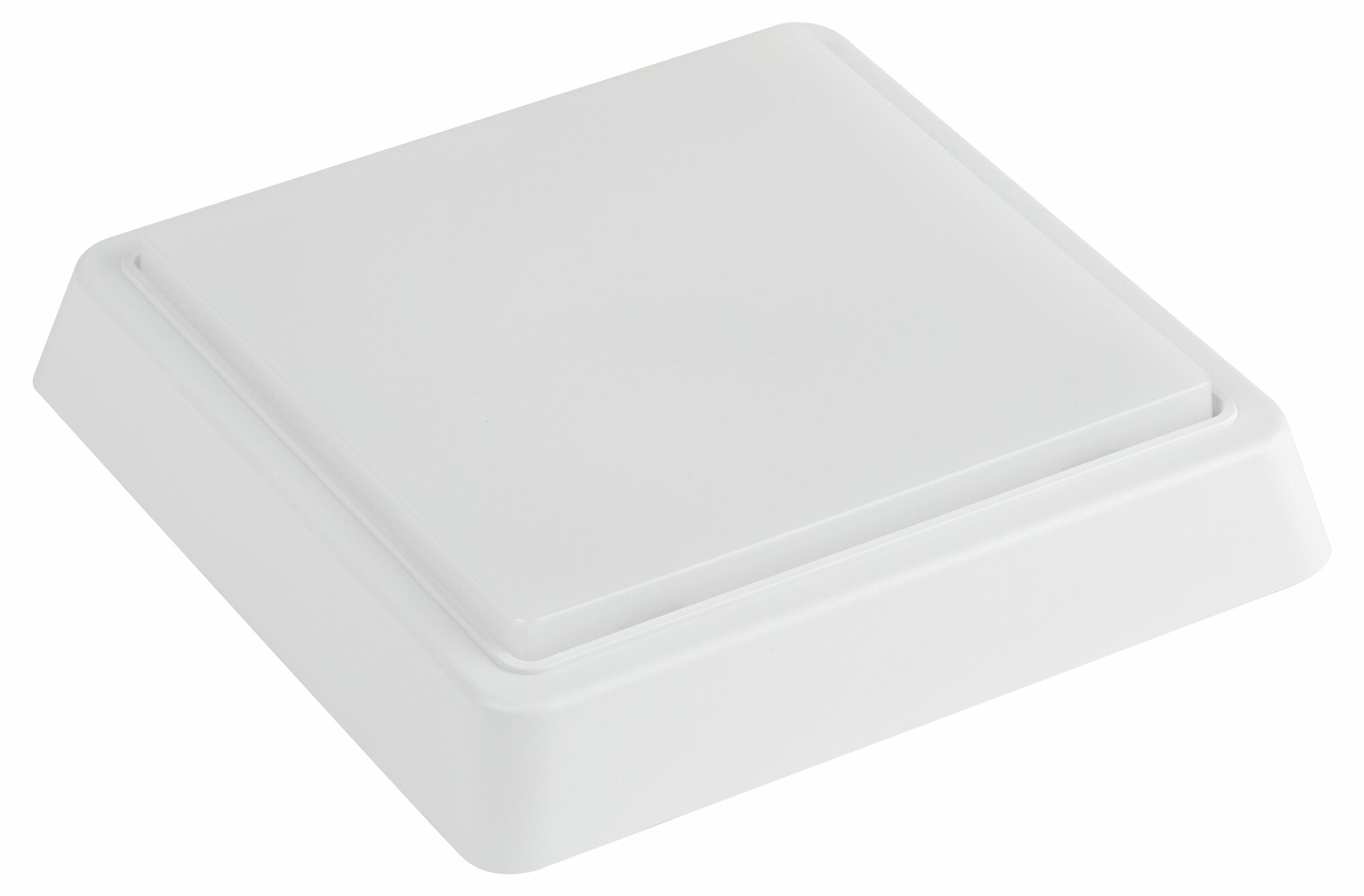 Светильник ЖКХ светодиодный ЭРА SPB-302-2-4K-15 IP40 15Вт 1200Лм 4000К 190х190х33 акустический датчик квадрат накладной