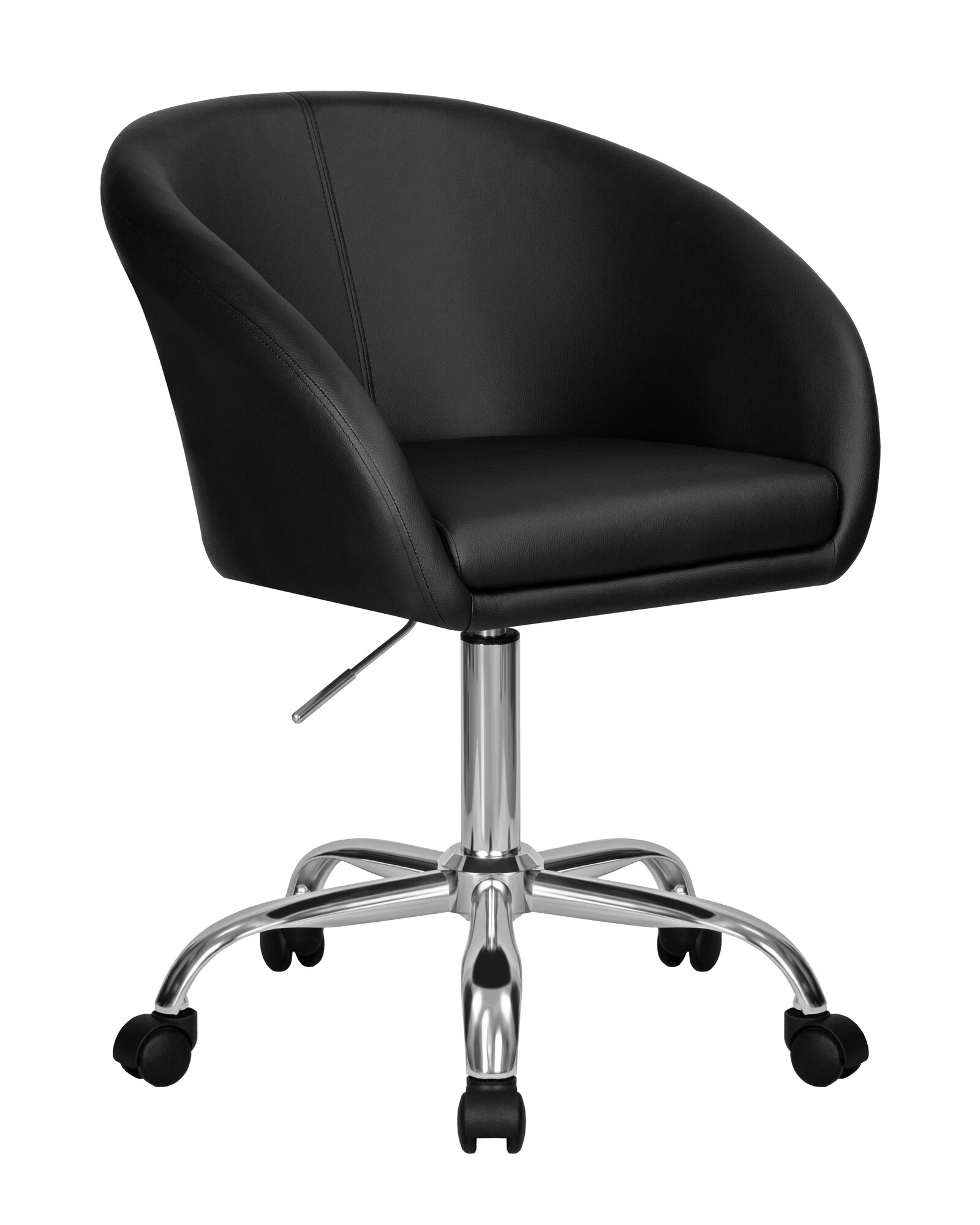 Офисное кресло для персонала DOBRIN BOBBY, LM-9500, чёрный