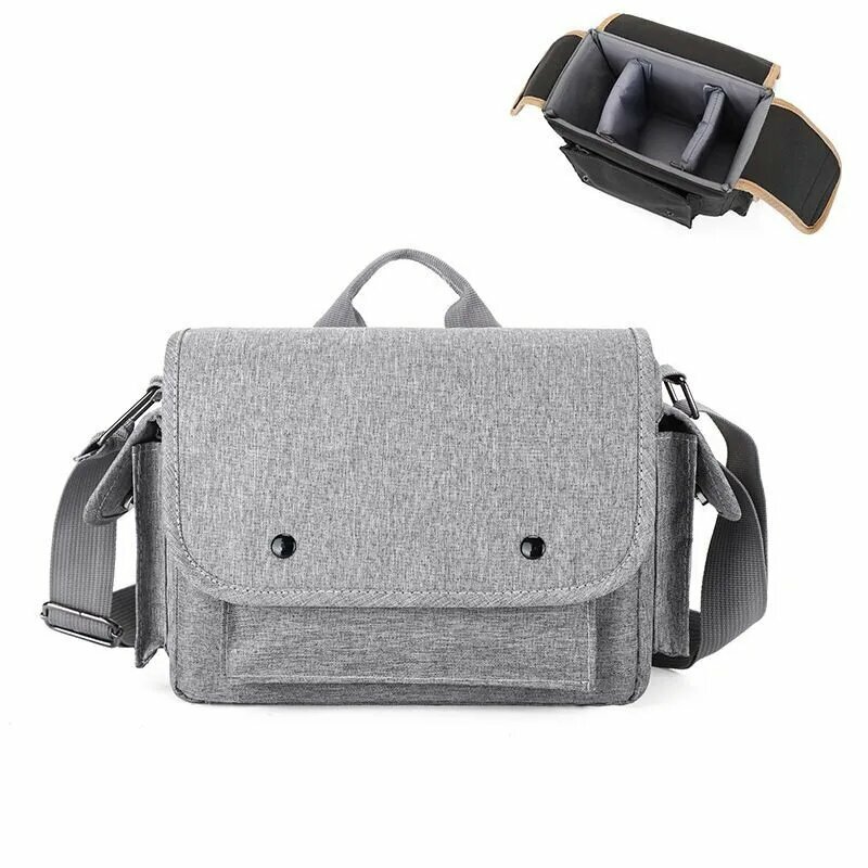 Сумка для фотоаппарата CANON EOS 100D 200D 1100D 1200D 1300D 600D 700D 750D 760D 800D 6D 7D 60D 70D 80D 77D 5D2 6DZиз качественной влагозащитной ткани