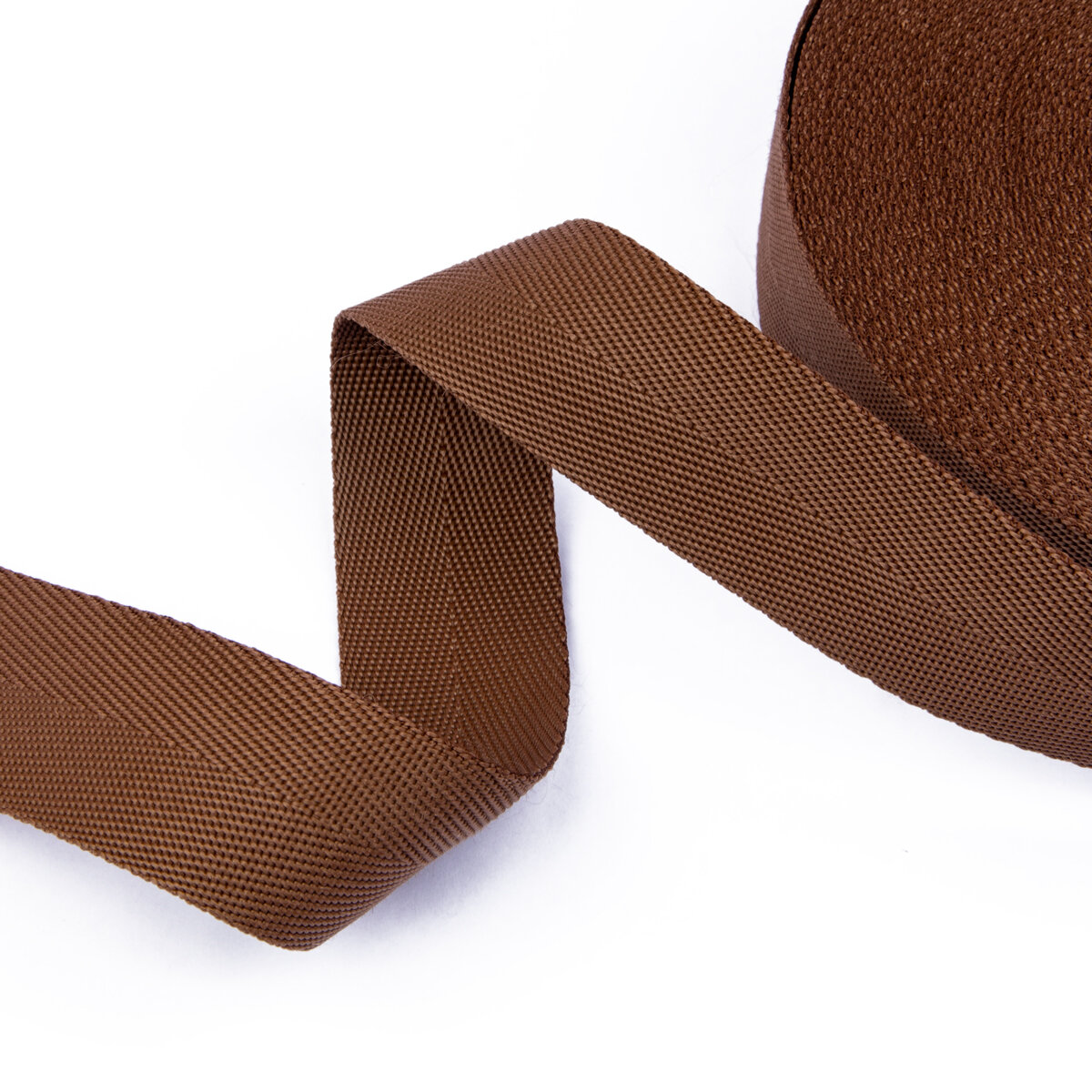 Стропа 35 мм, 25 м коричневый