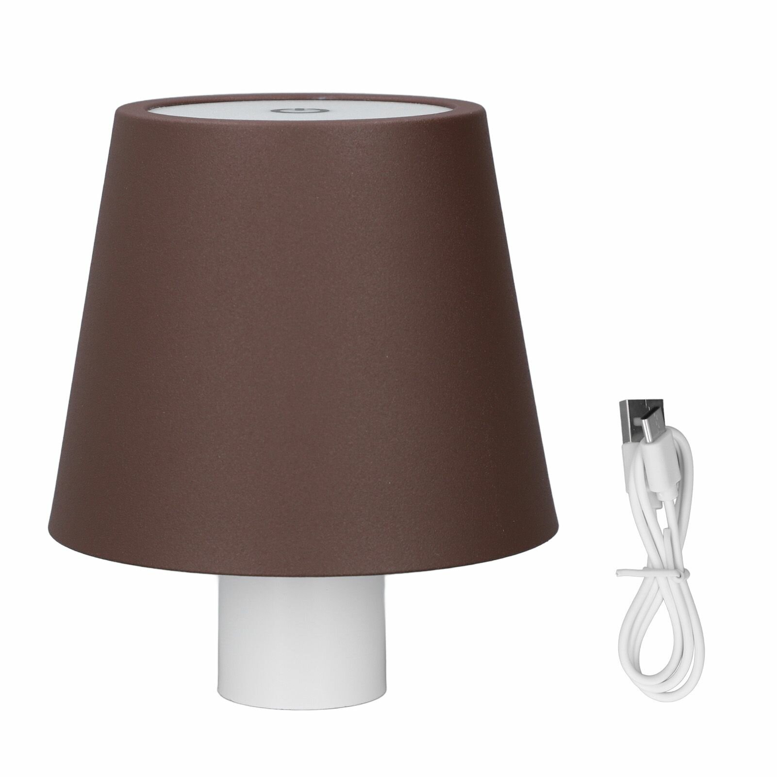 Беспроводная LED-лампа в виде бутылки (черная)