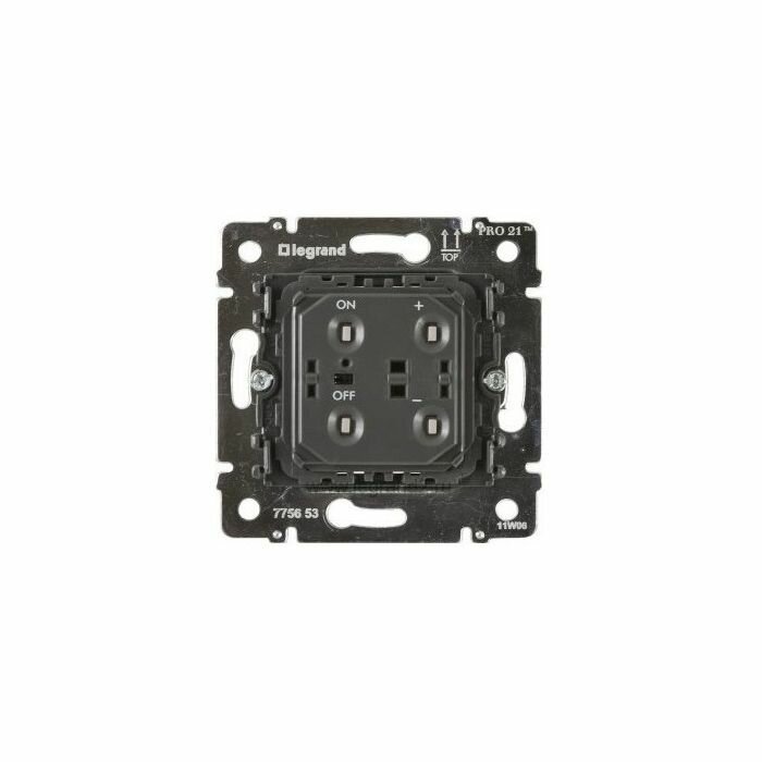 Светорегулятор Legrand GALEA LIFE, 600 Вт, скрытый монтаж