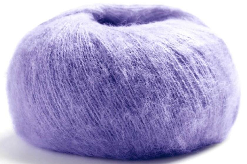 Cusi /Кузи/ пряжа Lamana, 100% альпака, 50г/225м (31, pflaume (слива), фиолетовый)