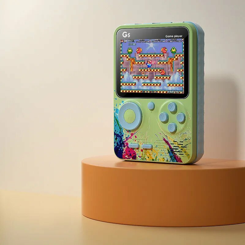 Портативная консоль G5 | 500 игр в 1 | Ретро-игры | Карманный игровой центр